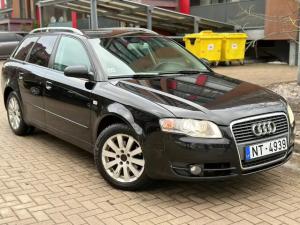 Black Audi A4 2006 in Riga, with an engine capacity of 2.00 L and mileage of 284 thousand km for 2990 €, photo  on AUTOMOTO.COM.LV