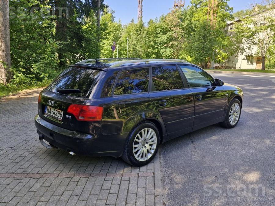 Black Audi A4 2006 in Riga, with an engine capacity of 3.00 L and mileage of 430 thousand km for 3500 €, photo 6 on AUTOMOTO.COM.LV