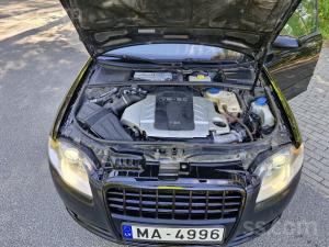 Black Audi A4 2006 in Riga, with an engine capacity of 3.00 L and mileage of 430 thousand km for 3500 €, photo 10 on AUTOMOTO.COM.LV