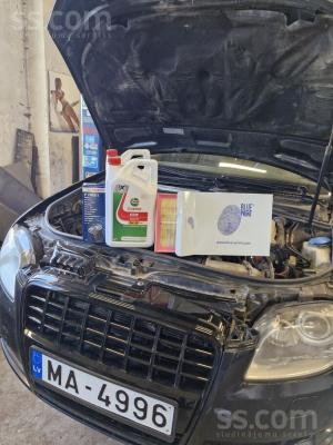 Black Audi A4 2006 in Riga, with an engine capacity of 3.00 L and mileage of 430 thousand km for 3500 €, photo 11 on AUTOMOTO.COM.LV