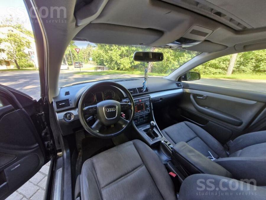 Black Audi A4 2006 in Riga, with an engine capacity of 3.00 L and mileage of 430 thousand km for 3500 €, photo 13 on AUTOMOTO.COM.LV