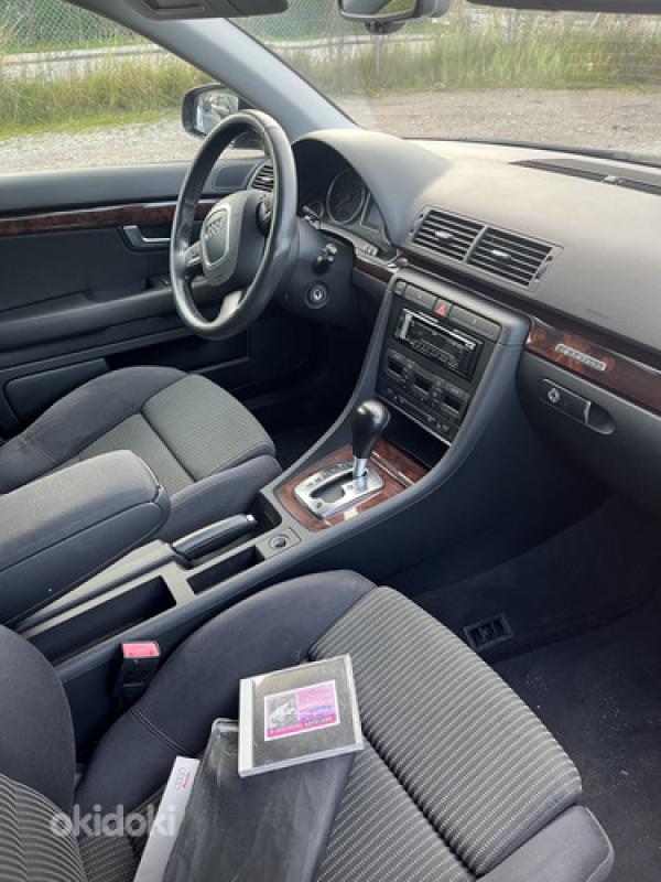 Black Audi A4 2006 in Tallinn, with an engine capacity of 3.20 L and mileage of 270 thousand km for 3200 €, photo 7 on AUTOMOTO.COM.LV