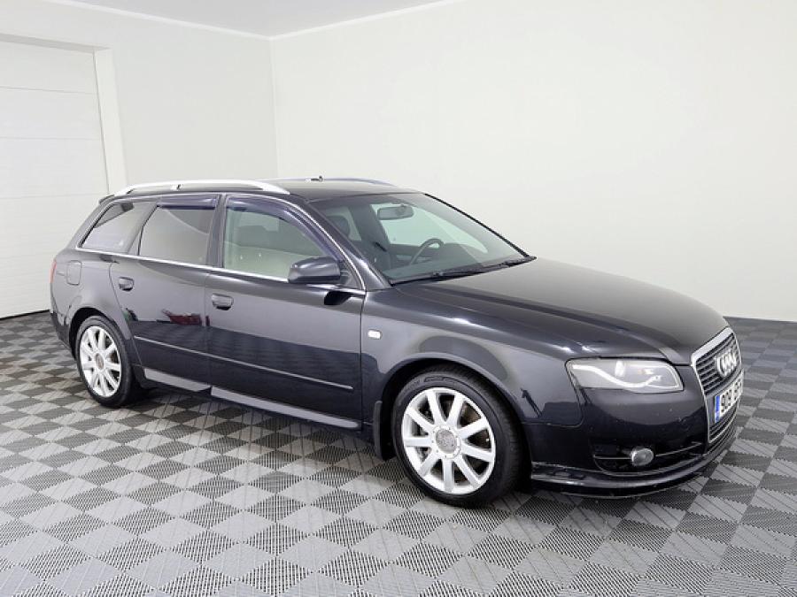 Black Audi A4 2006 in Tallinn, with an engine capacity of 3.00 L and mileage of 419 thousand km for 2699 €, photo 1 on AUTOMOTO.COM.LV