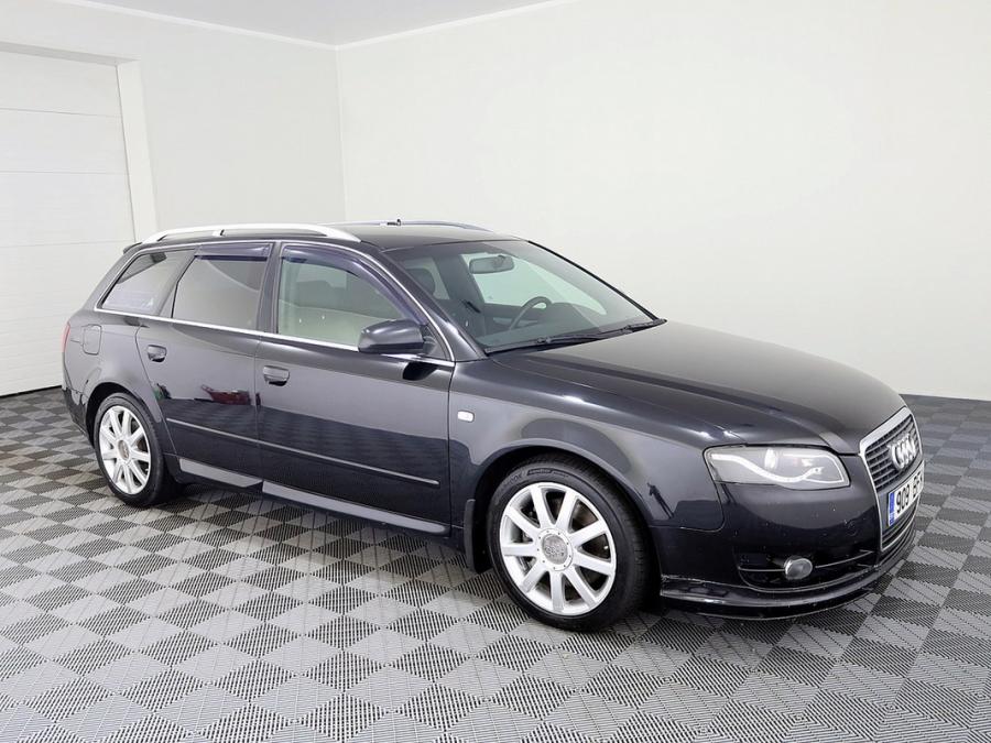 Black Audi A4 2006 in Tallinn, with an engine capacity of 3.00 L and mileage of 419 thousand km for 2699 €, photo 11 on AUTOMOTO.COM.LV