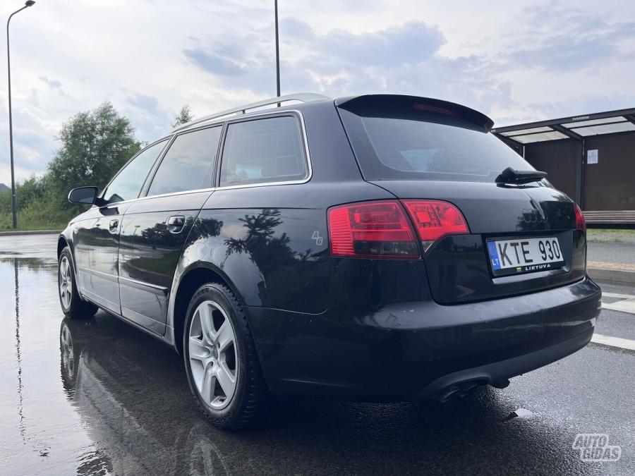 Black Audi A4 2006 in Kaunas, with an engine capacity of 2.00 L and mileage of 315 thousand km for 1600 €, photo 5 on AUTOMOTO.COM.LV