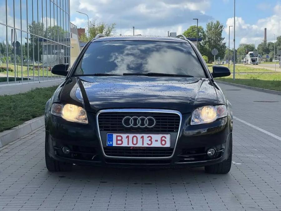 Black Audi A4 2006 in Rezekne, with an engine capacity of 2.00 L and mileage of 250 thousand km for 3790 €, photo 1 on AUTOMOTO.COM.LV