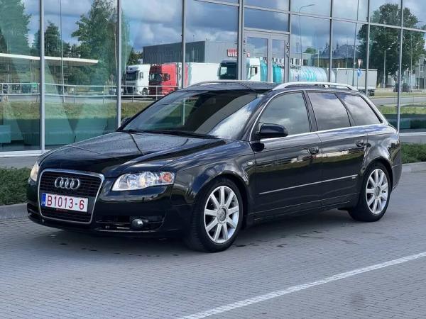Black Audi A4 2006 in Rezekne, with an engine capacity of 2.00 L and mileage of 250 thousand km for 3790 €, photo 2 on AUTOMOTO.COM.LV