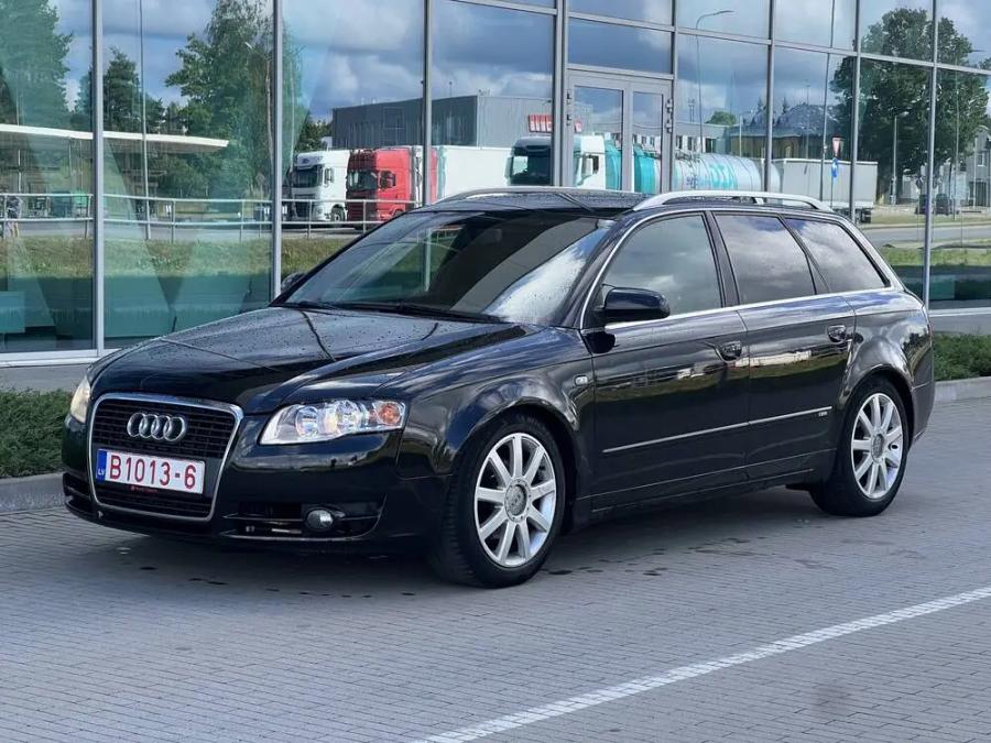 Black Audi A4 2006 in Rezekne, with an engine capacity of 2.00 L and mileage of 250 thousand km for 3790 €, photo 3 on AUTOMOTO.COM.LV