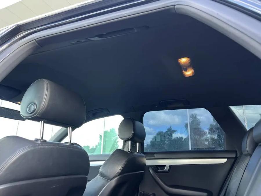 Black Audi A4 2006 in Rezekne, with an engine capacity of 2.00 L and mileage of 250 thousand km for 3790 €, photo 15 on AUTOMOTO.COM.LV