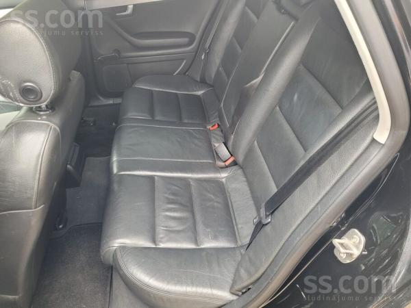 Black Audi A4 2006 in Gulbene, with an engine capacity of 2.00 L and mileage of 261 thousand km for 4600 €, photo 10 on AUTOMOTO.COM.LV