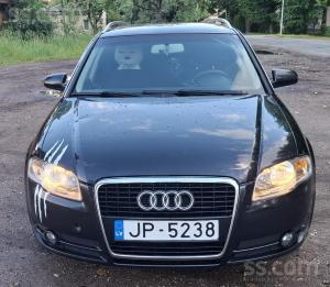 Melns Audi A4 2006 Balvi, ar dzinēja tilpumu 2.00 L un nobraukumu 361 tūkst. km par 3000 €, foto  vietnē AUTOMOTO.COM.LV