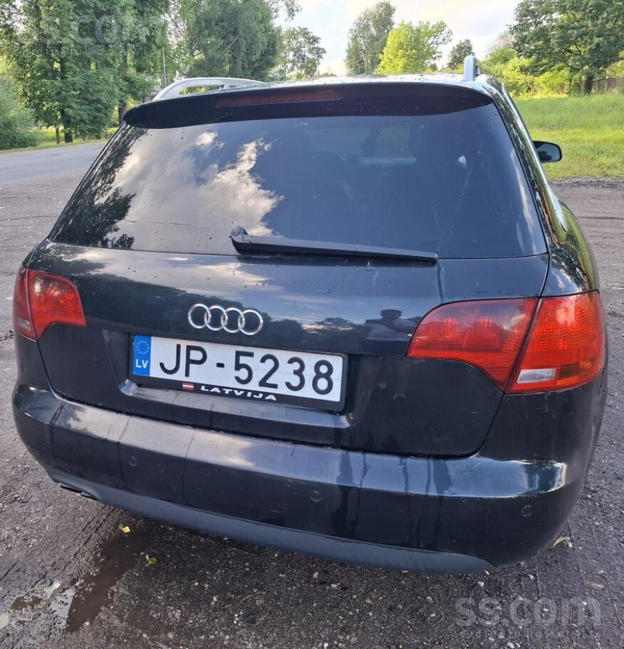 Black Audi A4 2006 in Balvi, with an engine capacity of 2.00 L and mileage of 361 thousand km for 3000 €, photo 3 on AUTOMOTO.COM.LV