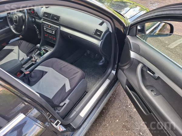 Black Audi A4 2006 in Balvi, with an engine capacity of 2.00 L and mileage of 361 thousand km for 3000 €, photo 9 on AUTOMOTO.COM.LV