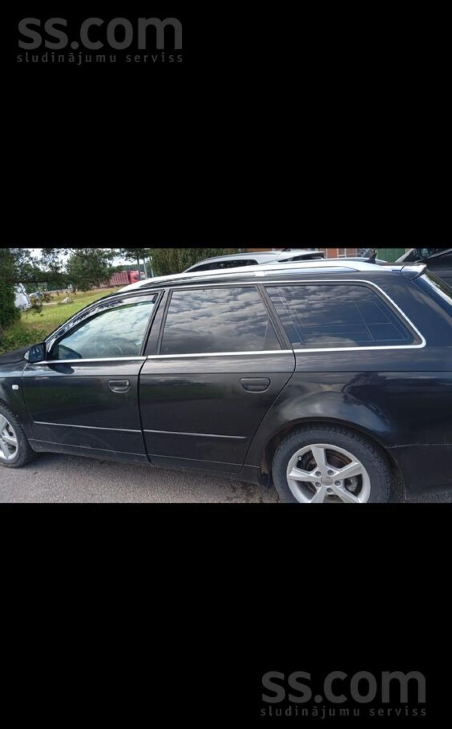Black Audi A4 2006 in Riga, with an engine capacity of 2.00 L and mileage of 355 thousand km for 1750 €, photo 3 on AUTOMOTO.COM.LV