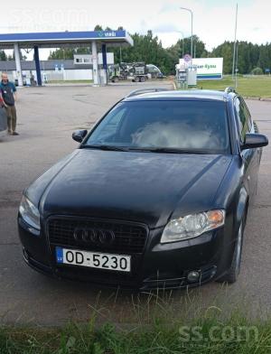 Black Audi A4 2006 in Riga, with an engine capacity of 2.00 L and mileage of 355 thousand km for 1750 €, photo 4 on AUTOMOTO.COM.LV