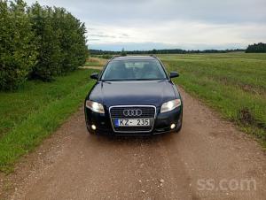 Black Audi A4 2006 in Balvi, with an engine capacity of 2.00 L and mileage of 369 thousand km for 1650 €, photo  on AUTOMOTO.COM.LV