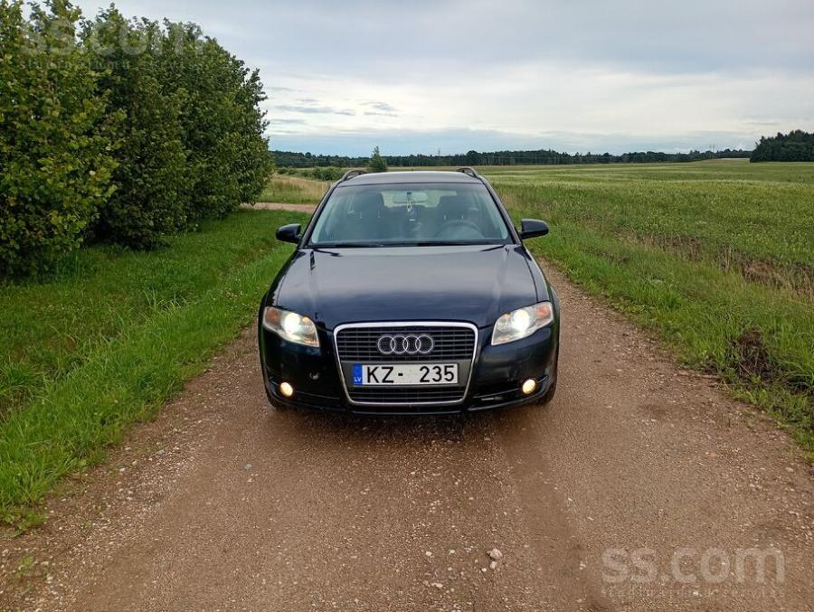Black Audi A4 2006 in Balvi, with an engine capacity of 2.00 L and mileage of 369 thousand km for 1650 €, photo 1 on AUTOMOTO.COM.LV