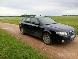 Black Audi A4 2006 in Balvi, with an engine capacity of 2.00 L and mileage of 369 thousand km for 1650 €, photo 4 on AUTOMOTO.COM.LV