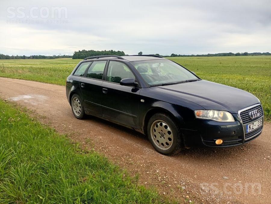 Black Audi A4 2006 in Balvi, with an engine capacity of 2.00 L and mileage of 369 thousand km for 1650 €, photo 4 on AUTOMOTO.COM.LV