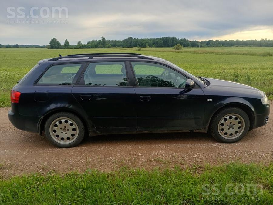 Black Audi A4 2006 in Balvi, with an engine capacity of 2.00 L and mileage of 369 thousand km for 1650 €, photo 5 on AUTOMOTO.COM.LV