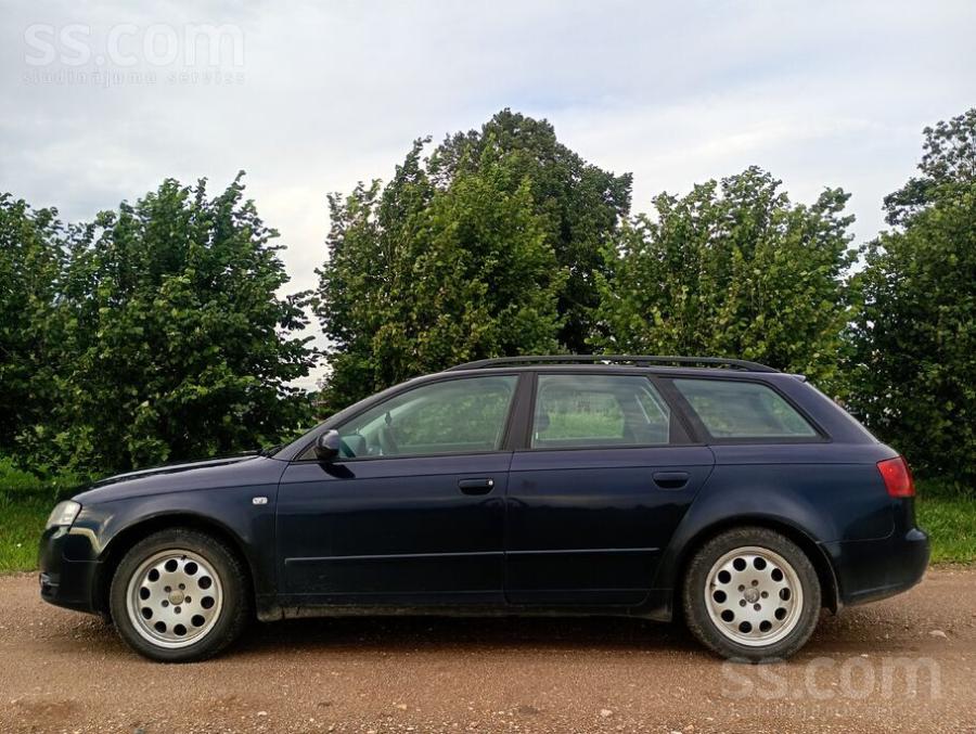 Black Audi A4 2006 in Balvi, with an engine capacity of 2.00 L and mileage of 369 thousand km for 1650 €, photo 6 on AUTOMOTO.COM.LV