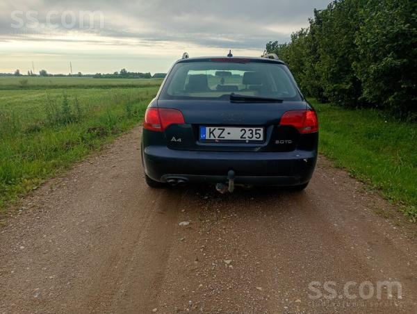Black Audi A4 2006 in Balvi, with an engine capacity of 2.00 L and mileage of 369 thousand km for 1650 €, photo 6 on AUTOMOTO.COM.LV