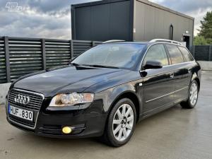 Black Audi A4 2006 in Vilnius, with an engine capacity of 2.00 L and mileage of 441 thousand km for 2840 €, photo  on AUTOMOTO.COM.LV