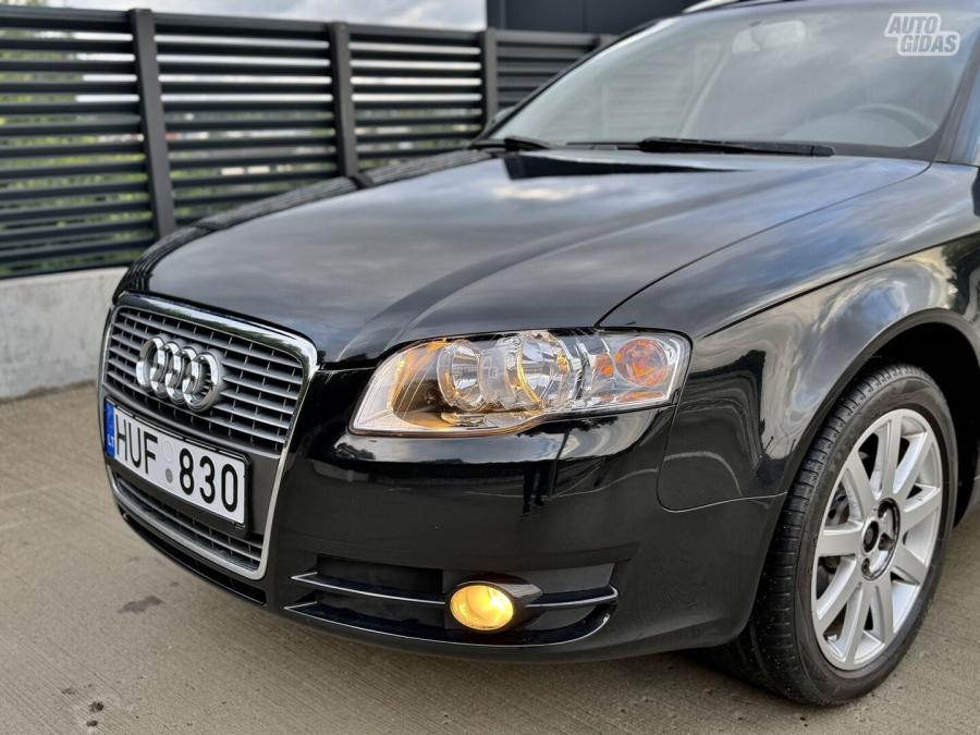 Black Audi A4 2006 in Vilnius, with an engine capacity of 2.00 L and mileage of 441 thousand km for 2840 €, photo 6 on AUTOMOTO.COM.LV