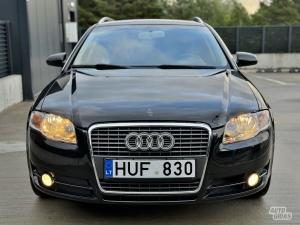Black Audi A4 2006 in Vilnius, with an engine capacity of 2.00 L and mileage of 441 thousand km for 2840 €, photo 7 on AUTOMOTO.COM.LV