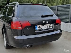 Black Audi A4 2006 in Vilnius, with an engine capacity of 2.00 L and mileage of 441 thousand km for 2840 €, photo 8 on AUTOMOTO.COM.LV