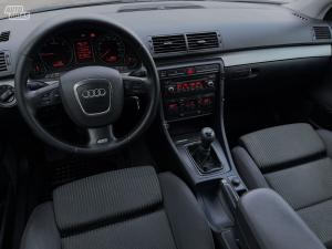Black Audi A4 2006 in Vilnius, with an engine capacity of 2.00 L and mileage of 441 thousand km for 2840 €, photo 13 on AUTOMOTO.COM.LV