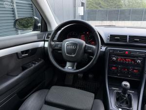 Black Audi A4 2006 in Vilnius, with an engine capacity of 2.00 L and mileage of 441 thousand km for 2840 €, photo 14 on AUTOMOTO.COM.LV
