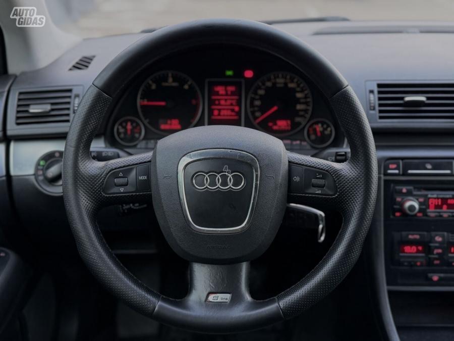 Black Audi A4 2006 in Vilnius, with an engine capacity of 2.00 L and mileage of 441 thousand km for 2840 €, photo 19 on AUTOMOTO.COM.LV