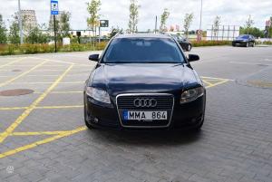 Black Audi A4 2006 in Vilnius, with an engine capacity of 1.99 L and mileage of 293 thousand km for 2750 €, photo 3 on AUTOMOTO.COM.LV