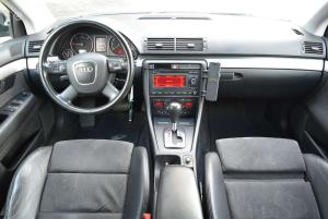 Black Audi A4 2006 in Vilnius, with an engine capacity of 1.99 L and mileage of 293 thousand km for 2750 €, photo 12 on AUTOMOTO.COM.LV