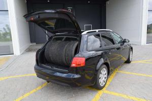 Black Audi A4 2006 in Vilnius, with an engine capacity of 1.99 L and mileage of 293 thousand km for 2750 €, photo 21 on AUTOMOTO.COM.LV