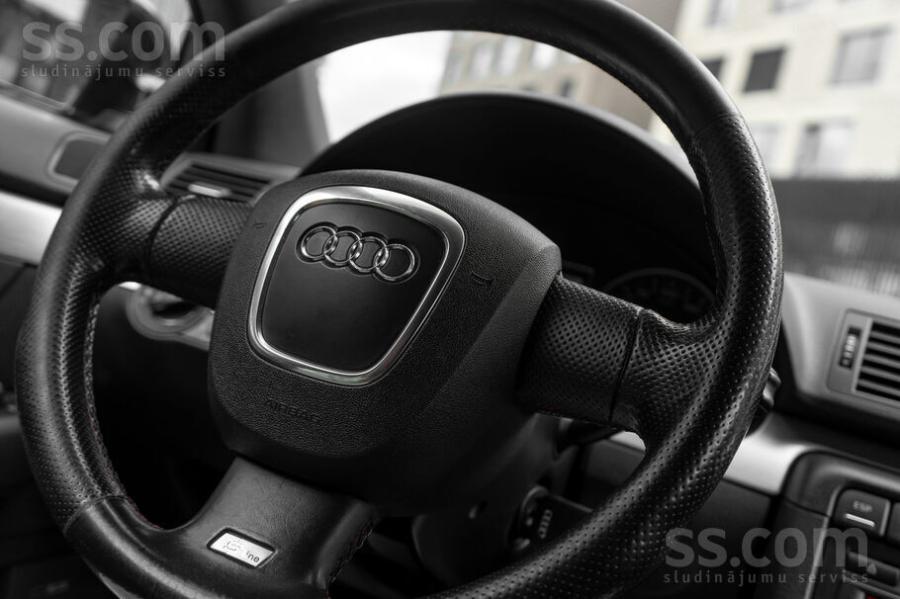 Melns Audi A4 2006 Rīga, ar dzinēja tilpumu 3.00 L un nobraukumu 257 tūkst. km par 3490 €, foto 14 vietnē AUTOMOTO.COM.LV