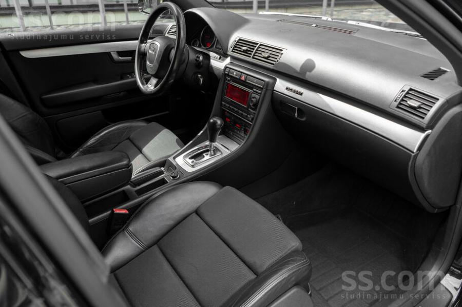 Melns Audi A4 2006 Rīga, ar dzinēja tilpumu 3.00 L un nobraukumu 257 tūkst. km par 3490 €, foto 19 vietnē AUTOMOTO.COM.LV