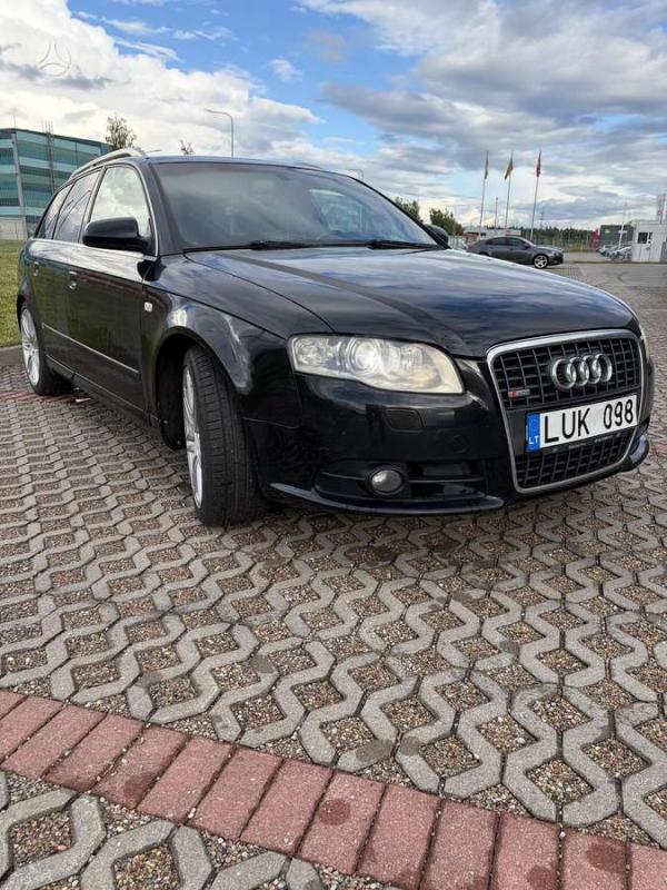 Black Audi A4 2006 in Kaunas, with an engine capacity of 1.97 L and mileage of 355 thousand km for 1749 €, photo 2 on AUTOMOTO.COM.LV