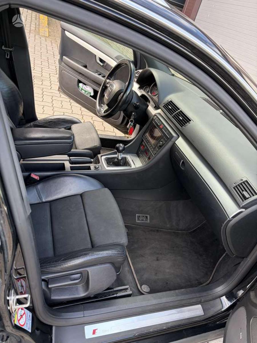 Melns Audi A4 2006 Kauņa, ar dzinēja tilpumu 1.97 L un nobraukumu 355 tūkst. km par 1749 €, foto 14 vietnē AUTOMOTO.COM.LV