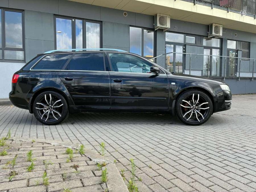 Melns Audi A4 2006 Viļņa, ar dzinēja tilpumu 2.00 L un nobraukumu 375 tūkst. km par 1750 €, foto 6 vietnē AUTOMOTO.COM.LV