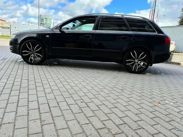 Melns Audi A4 2006 Viļņa, ar dzinēja tilpumu 2.00 L un nobraukumu 375 tūkst. km par 1750 €, foto 6 vietnē AUTOMOTO.COM.LV