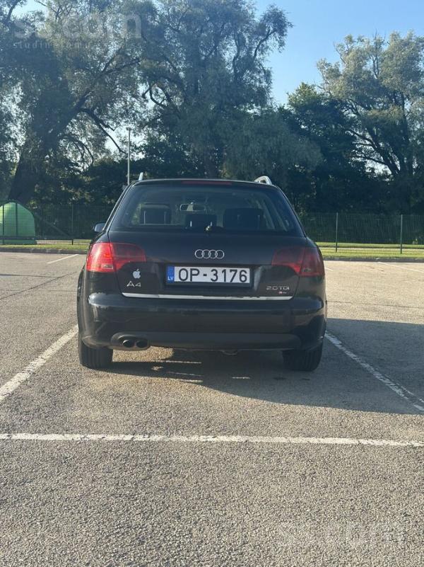 Melns Audi A4 2006 Rīga, ar dzinēja tilpumu 2.00 L un nobraukumu 329 tūkst. km par 1850 €, foto 3 vietnē AUTOMOTO.COM.LV
