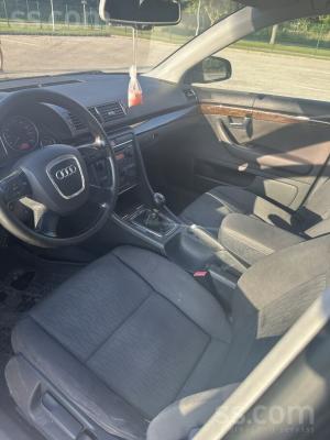 Black Audi A4 2006 in Riga, with an engine capacity of 2.00 L and mileage of 329 thousand km for 1850 €, photo 6 on AUTOMOTO.COM.LV