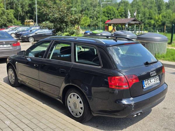 Melns Audi A4 2006 Viļņa, ar dzinēja tilpumu 1.99 L un nobraukumu 240 tūkst. km par 1000 €, foto 6 vietnē AUTOMOTO.COM.LV