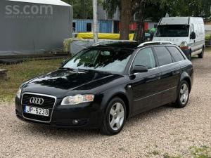 Melns Audi A4 2006 Rīga, ar dzinēja tilpumu 2.00 L un nobraukumu 362 tūkst. km par 1590 €, foto  vietnē AUTOMOTO.COM.LV