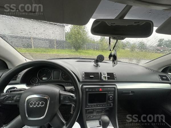 Black Audi A4 2006 in Valmiera, with an engine capacity of 2.00 L and mileage of 395 thousand km for 1650 €, photo 10 on AUTOMOTO.COM.LV