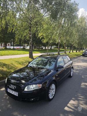 Melns Audi A4 2006 Kauņa, ar dzinēja tilpumu 1.99 L un nobraukumu 379 tūkst. km par 2350 €, foto  vietnē AUTOMOTO.COM.LV