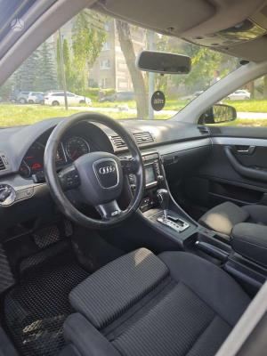 Black Audi A4 2006 in Kaunas, with an engine capacity of 1.99 L and mileage of 379 thousand km for 2350 €, photo 8 on AUTOMOTO.COM.LV