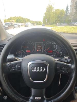 Black Audi A4 2006 in Kaunas, with an engine capacity of 1.99 L and mileage of 379 thousand km for 2350 €, photo 14 on AUTOMOTO.COM.LV